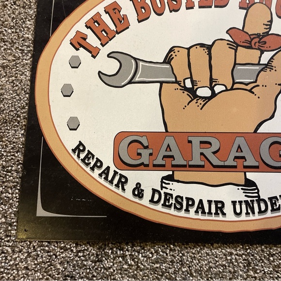 Source Unknown | Wall Decor | Vintage Busted Knuckle Garage Mechanic ...